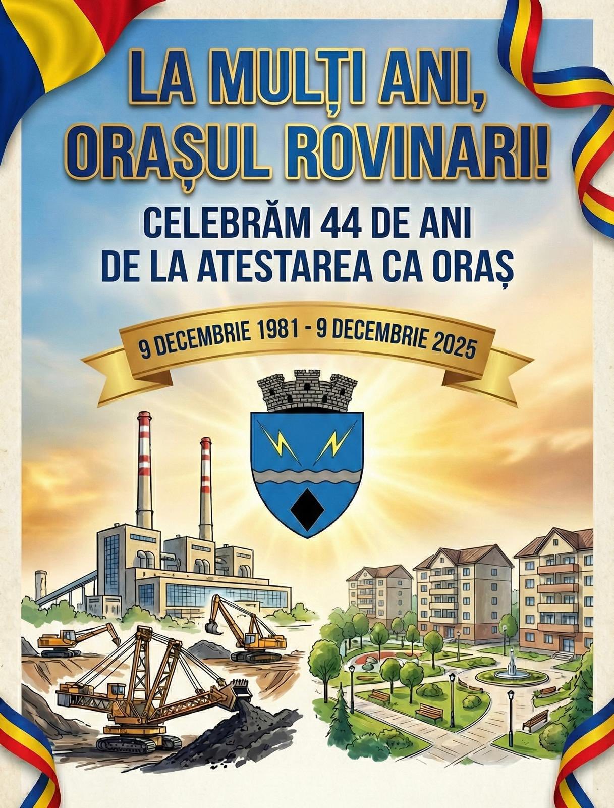 18:47 Rovinari, la ceas aniversar. 44 de ani de la înființarea orașului ...